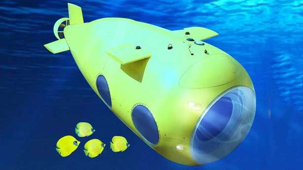 Dive to 160m deep in your very own Yellow Submarine